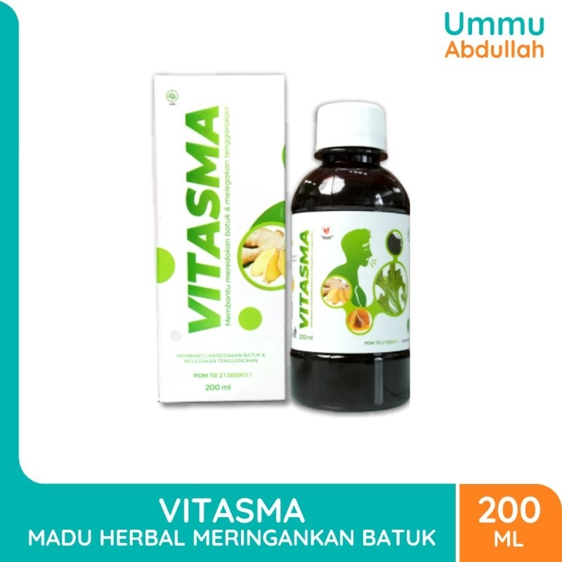 Jual VITASMA Makassar - Madu Herbal Asma, Batuk dan Gangguan Pernapasan ...