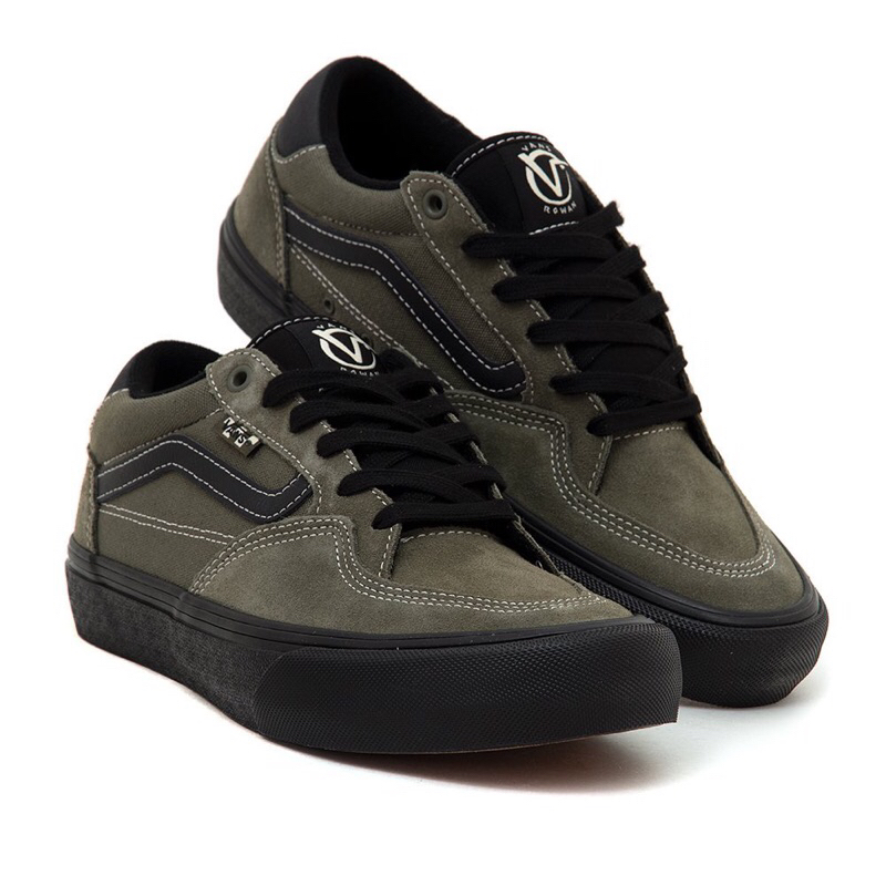 Jual SEPATU VANS ORIGINAL RESMI ROWAN PRO SKATE OLIVE BLACK | Shopee ...