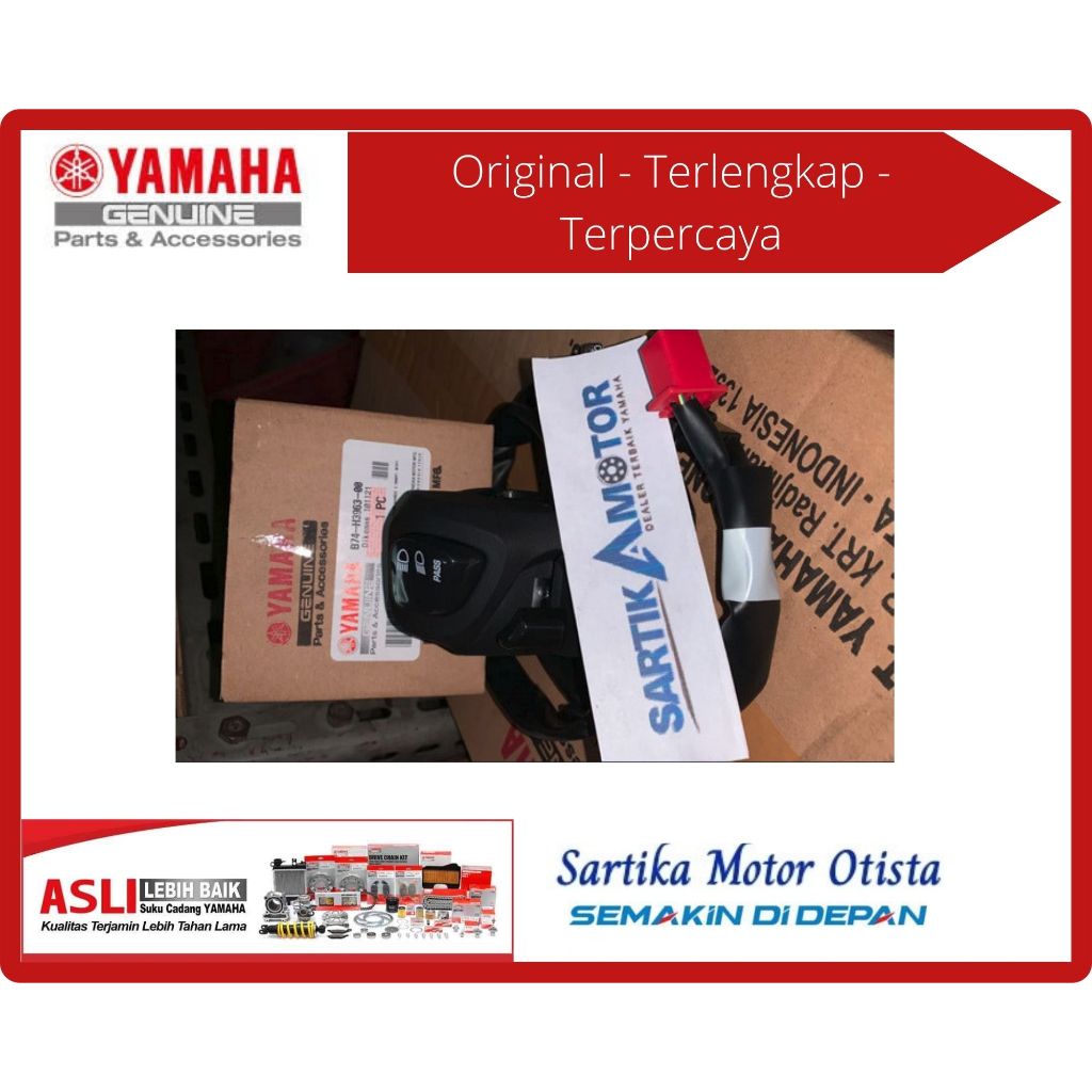 Jual Original Switch Handle / Saklar Kanan & Kiri Yamaha XMAX | Shopee ...