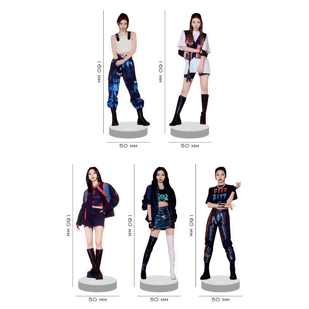 Jual STANDEE FIGURE KPOP AKRILIK ITZY VOLTAGE JAPAN SINGLE VERSION ...