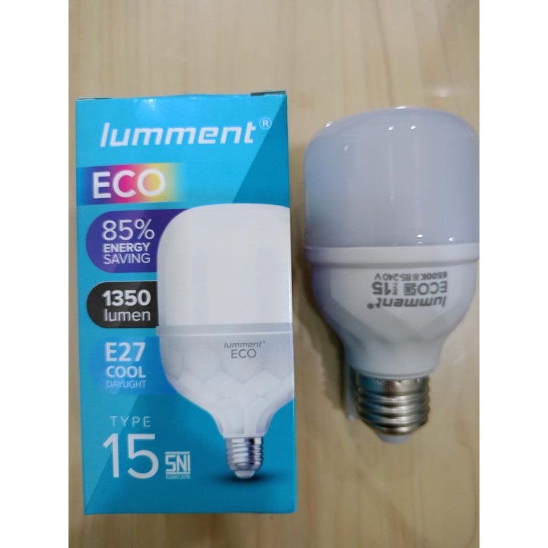 Jual Lampu Led Lumment Eco 15w 15 Watt Capsule Cahaya Putih 6500K ...