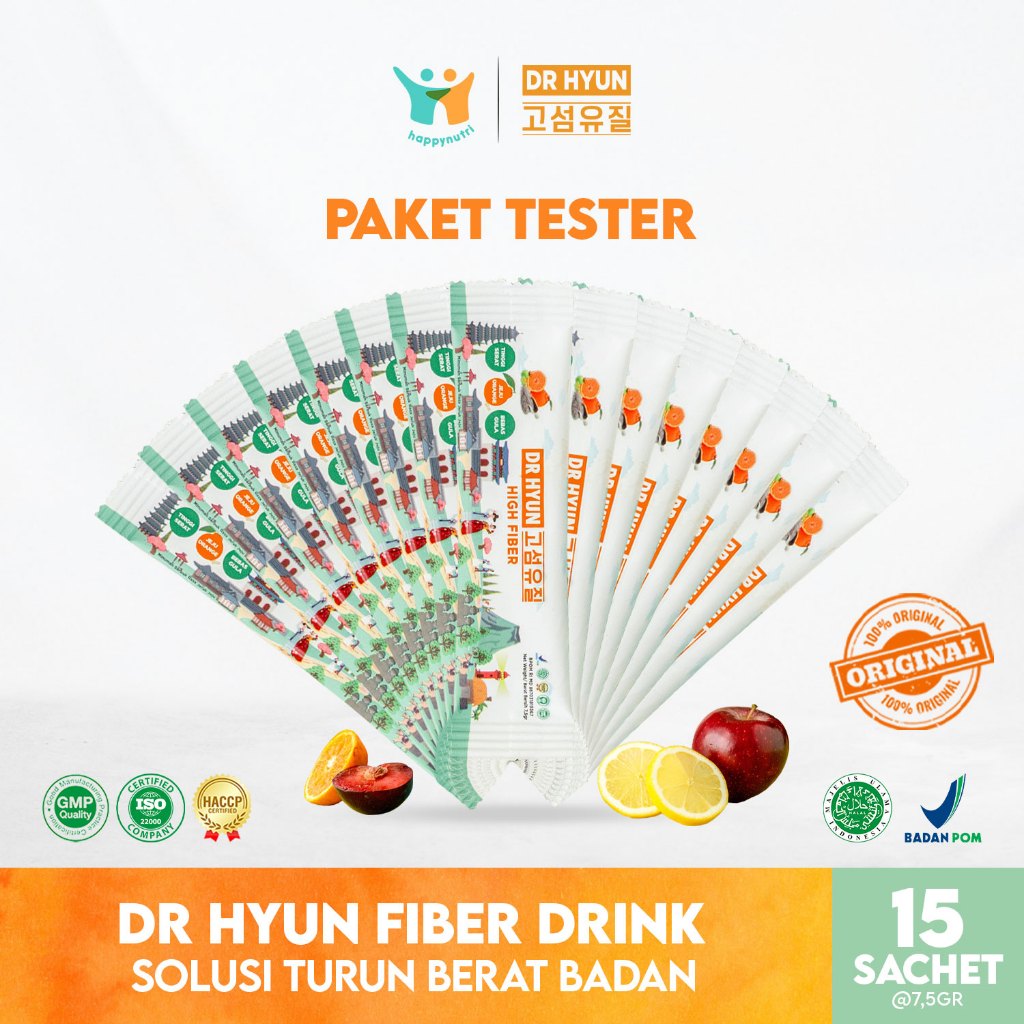 Jual DR HYUN High Fiber Drink Pelangsing 100% Original Official Store ...