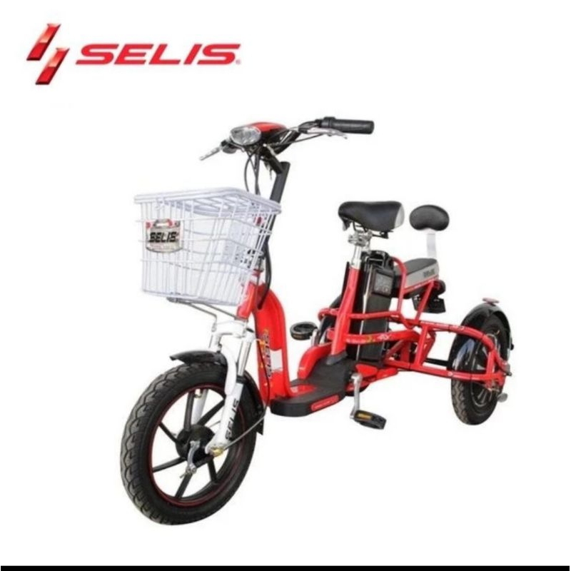 Jual Sepeda listrik Selis Butterfly L.E R3 TRIKE | Shopee Indonesia