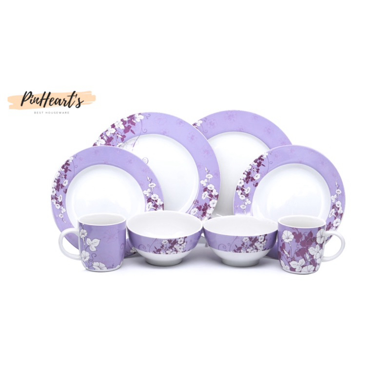 Jual DINNER SET KOPIN KERAMIK PORSELEN / PIRING SET / TEMPAT MAKAN ...