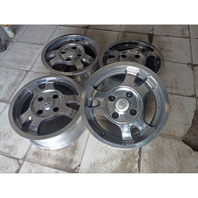 Jual velg enkei kijang grand extra ring 14 pcd 4x114 | Shopee Indonesia