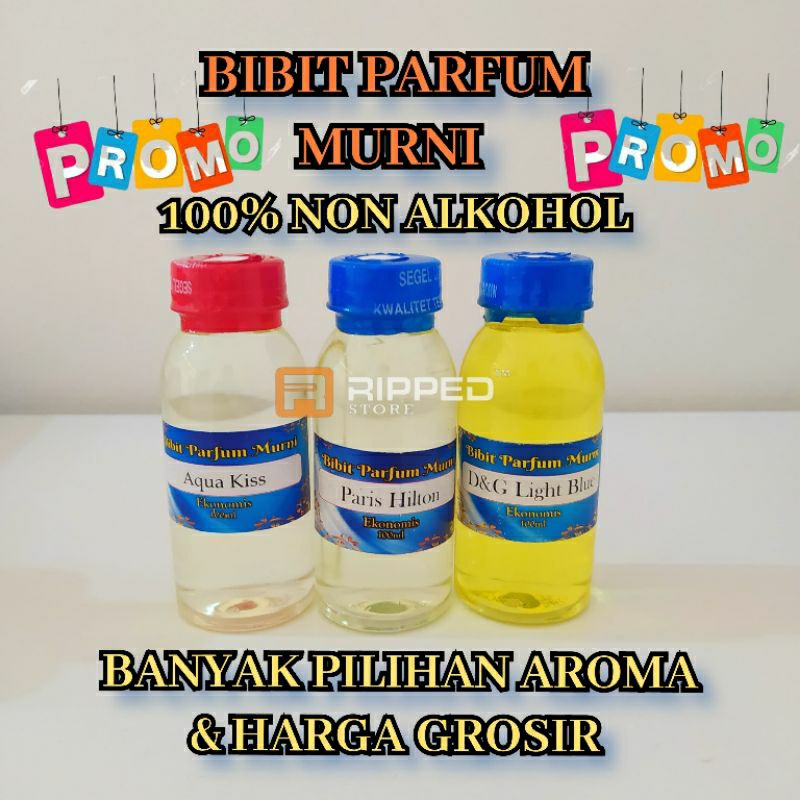 Jual (100ML) BIBIT PARFUM MURNI TANPA ALKOHOL BISA UNTUK ROLL ON ATAU ...