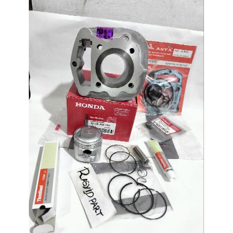Jual Blok seher komplit isi piston kit 439 Honda GL 100 ukuran 124cm | Shopee Indonesia