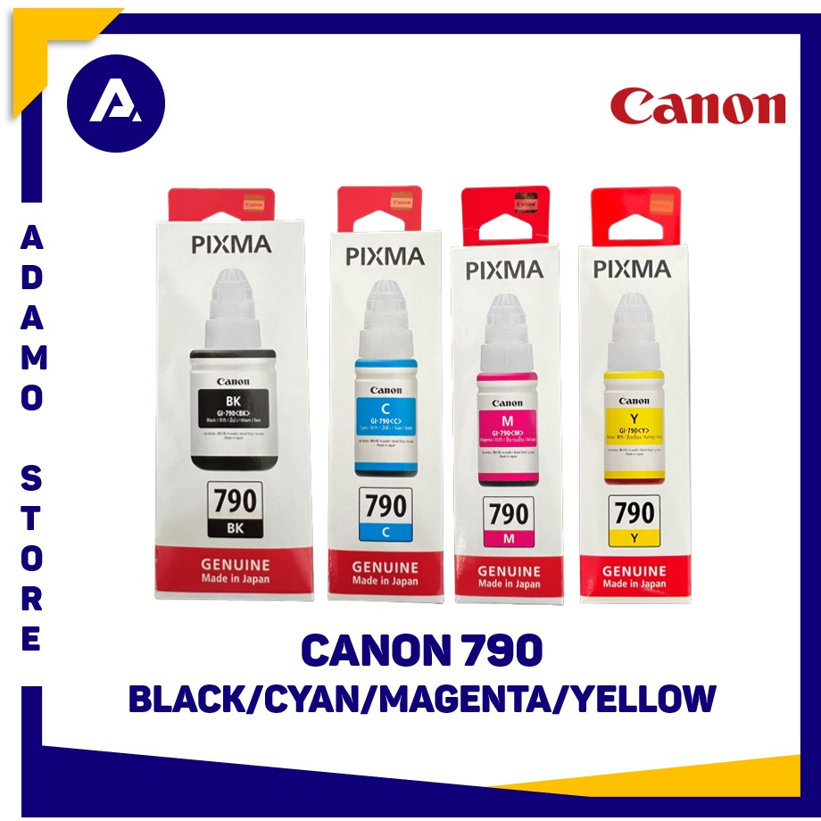 Jual Tinta Canon 790 Original Cartridge GI-790 G1000, G1010, G2000 ...