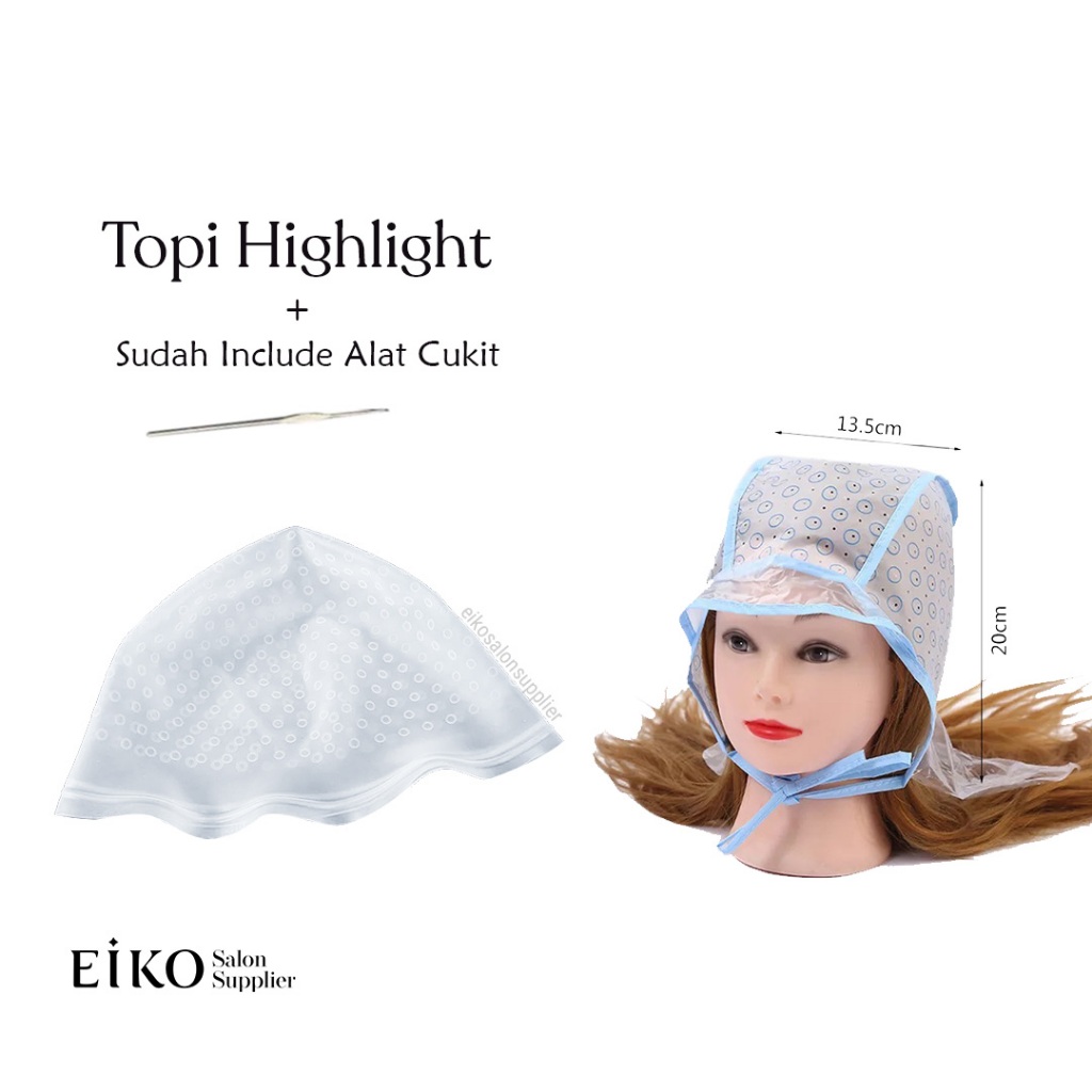 Jual Topi Semir Highlight Cat Rambut Salon Pewarnaan Barber Barbershop ...