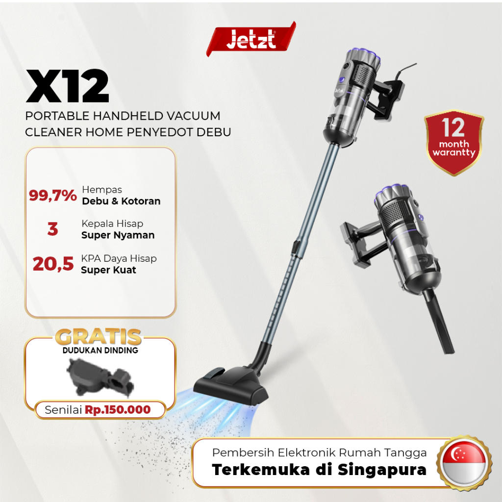 Jual Jetzt X12 Vacuum Cleaner Handheld 3-in-1 Home Penyedot Debu ...
