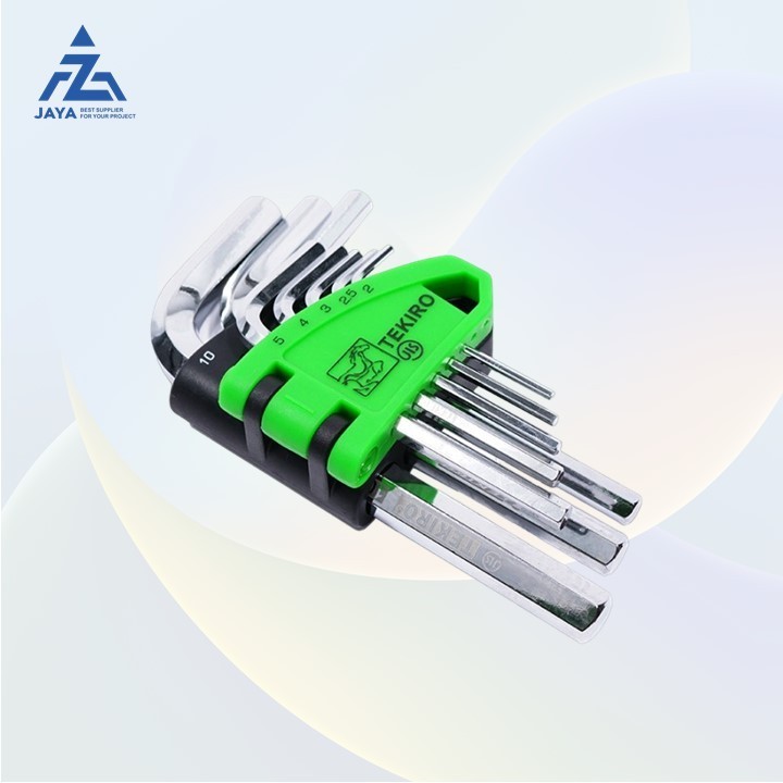 Jual TEKIRO KUNCI L SET 8 PCS MM (PENDEK) /KUNCI L SET | Shopee Indonesia