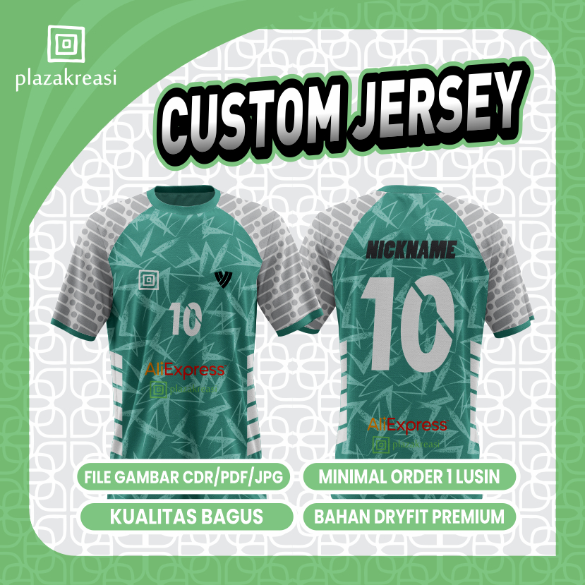 Jual Custom Kaos Jersey Printing Sublim | Shopee Indonesia
