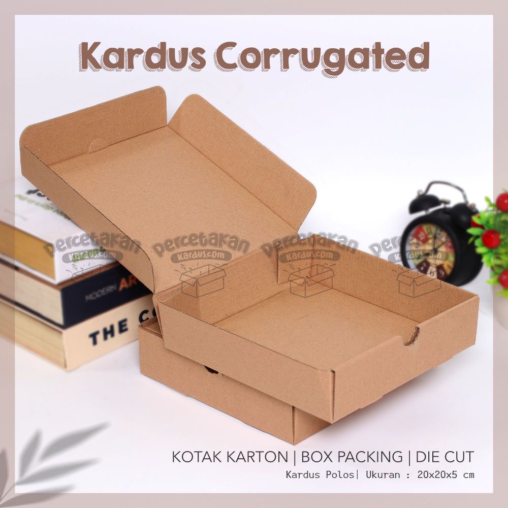 Jual Kardus Corrugated 20x20x5 CM | Die Cut | Kotak Karton | Box Packing Souvenir Pizza | Shopee ...