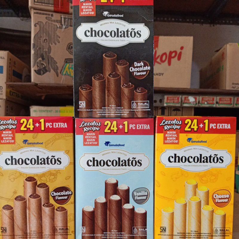 Jual CHOCOLATOS WAFER ROLL BESAR | Shopee Indonesia