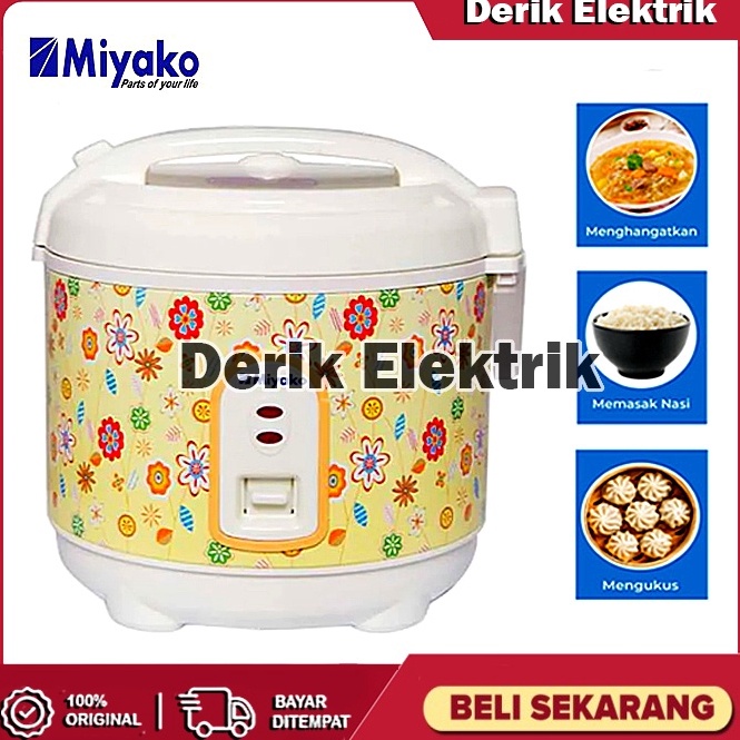 Jual ba MAGIC COM MIYAKO PSG MCM 69 PENANAK NASI MEJIKOM RICE COOKER ...