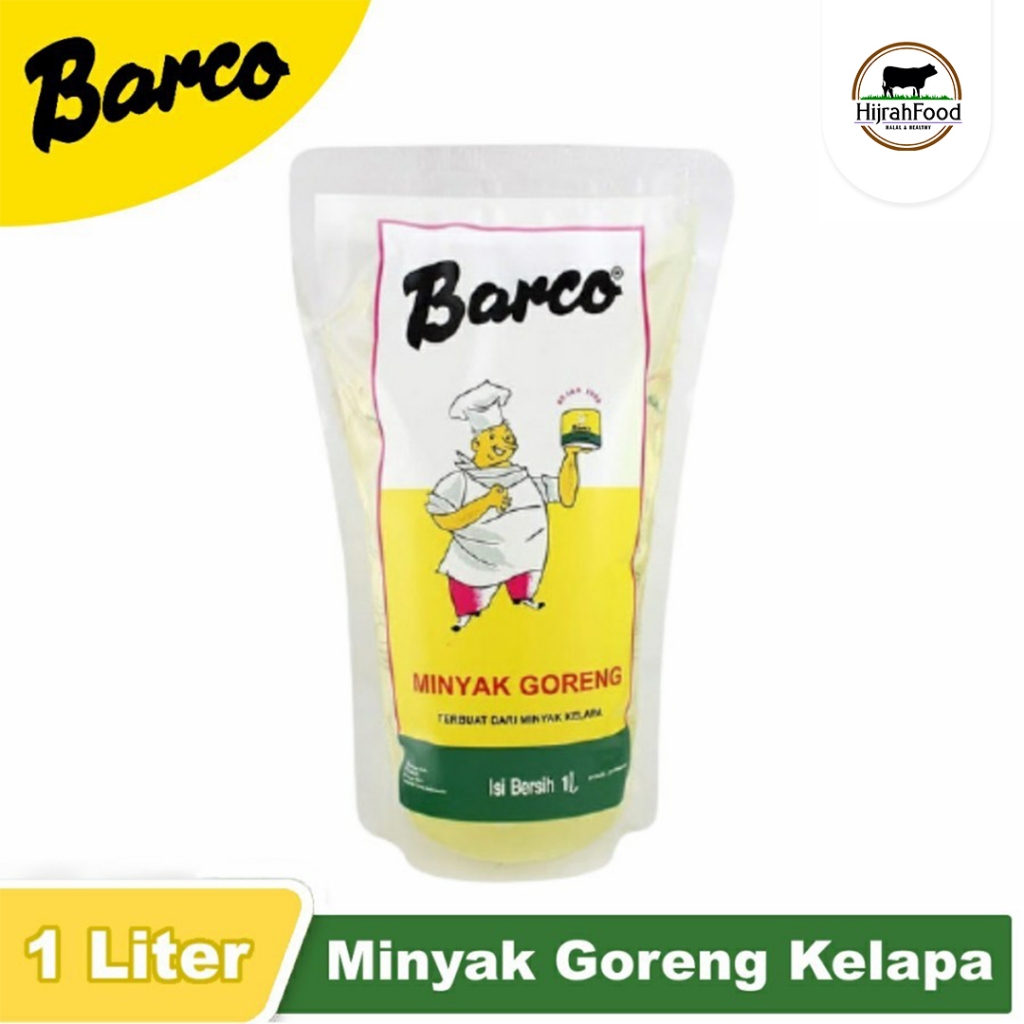 Jual Barco Minyak Goreng Kelapa Coconut Cooking Oil 1Liter | Shopee ...