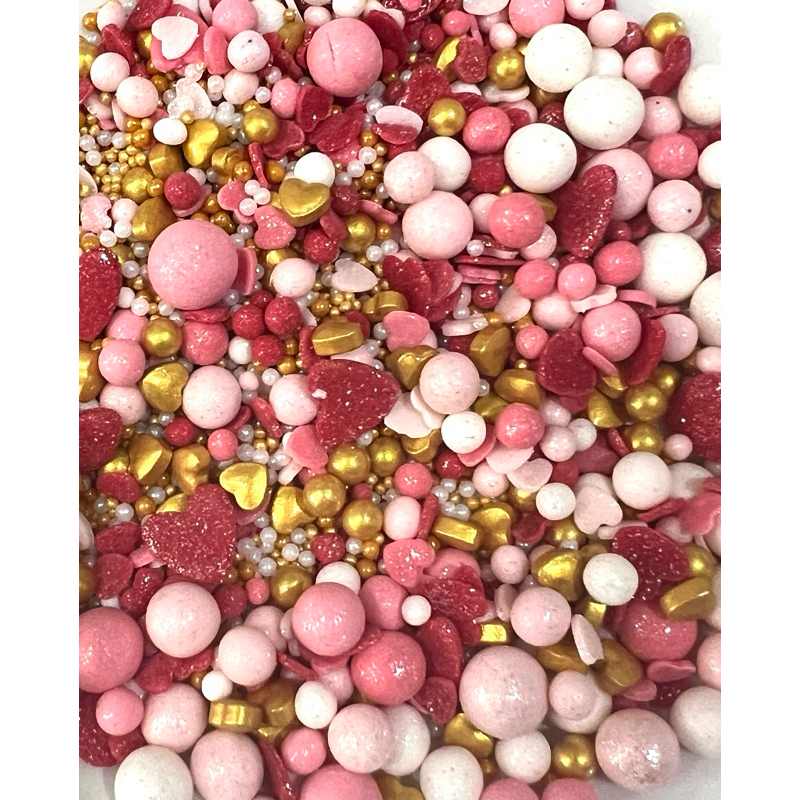 Jual Part 2 : sprinkle trimit hiasan kue/ taburan hiasan kue emas ...