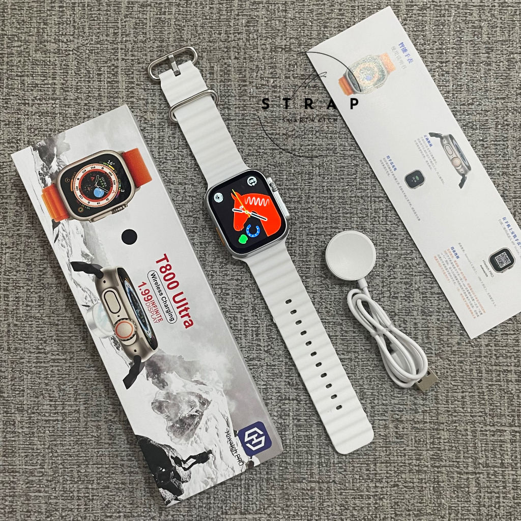 Jual Smartwatch T800 ultra Original 100% / T800 Smartwatch / Jam ...