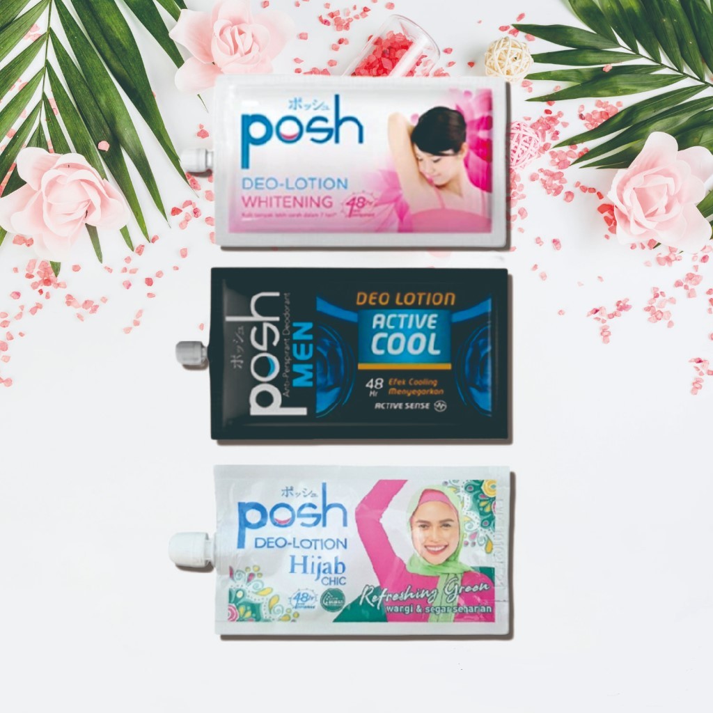 Jual [SACHET] Posh Deo Lotion Kemasan Sachet 11 gr | Shopee Indonesia