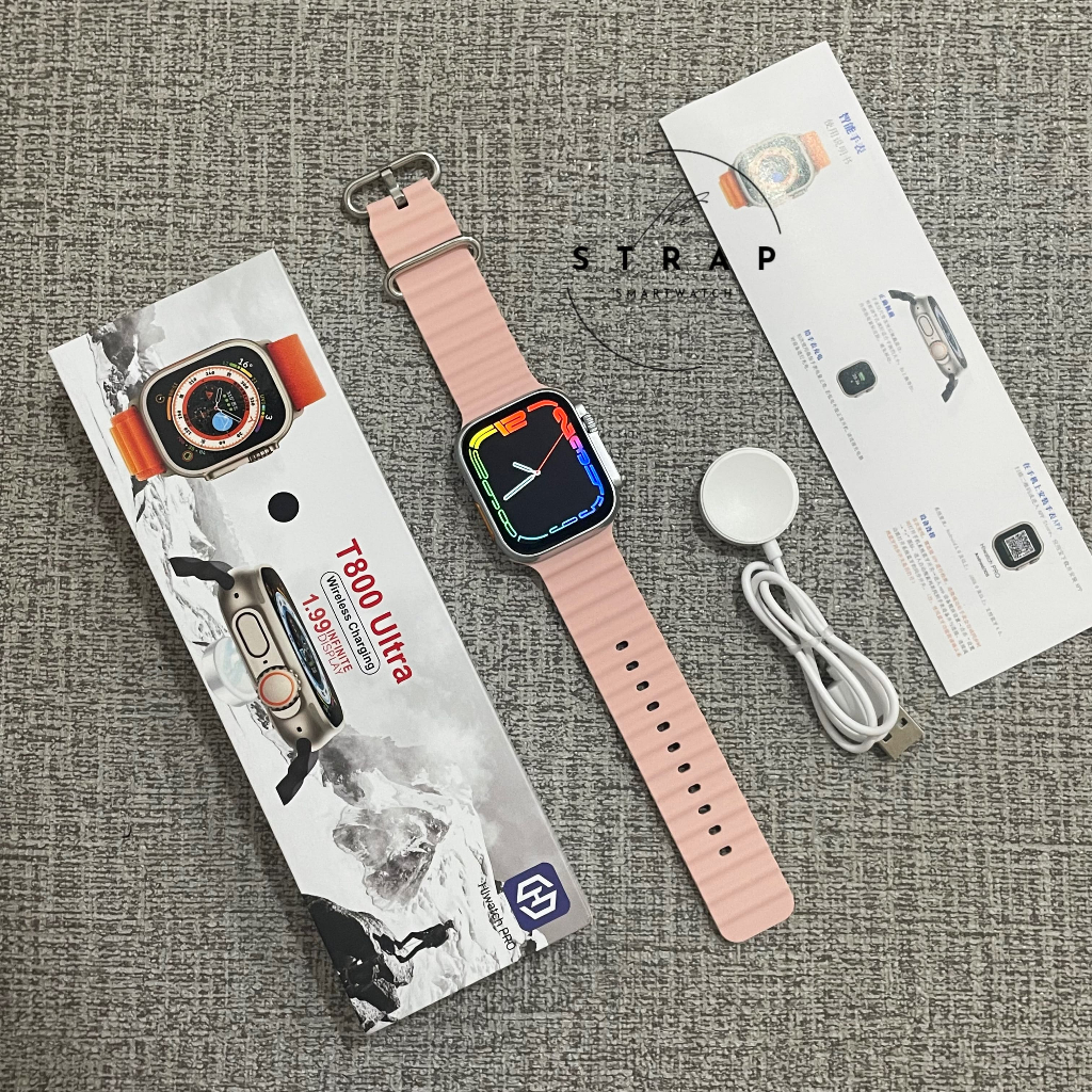 Jual Smartwatch T800 ultra Original 100% / T800 Smartwatch / Jam ...