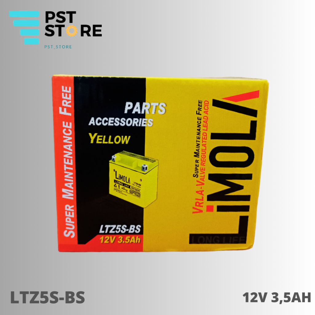 Jual Aki /Accu Motor Limola LTZ5S-BS/YTZ5S-BS (Honda Beat, Yamaha ...