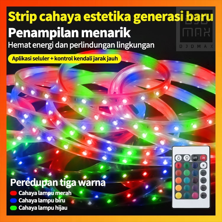 Jual DJDMax Strip Lampu Berubah Warna Led Warna-Warni Strip Lampu ...