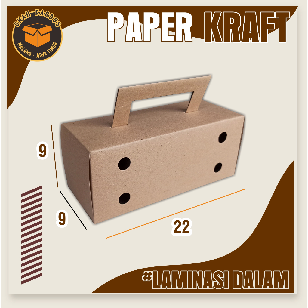Jual Box Burung 22x9x9 cm | laminasi Bagian dalam | Craft eco | Shopee ...