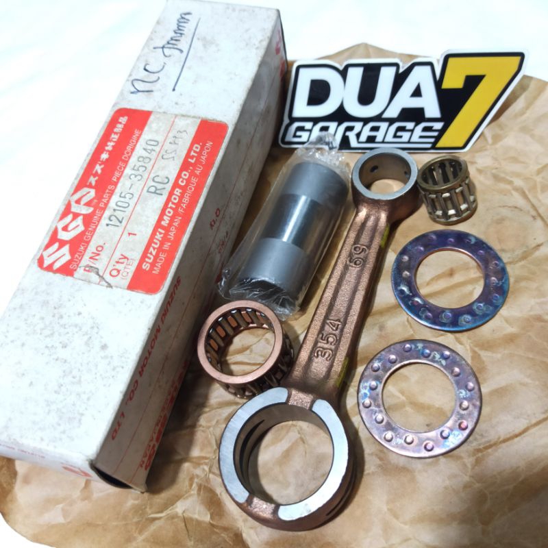 Jual Stang piston seher seker conrod suzuki rc100 rc110 rc80 crystal tornado bravo rc 100 110 80 ...