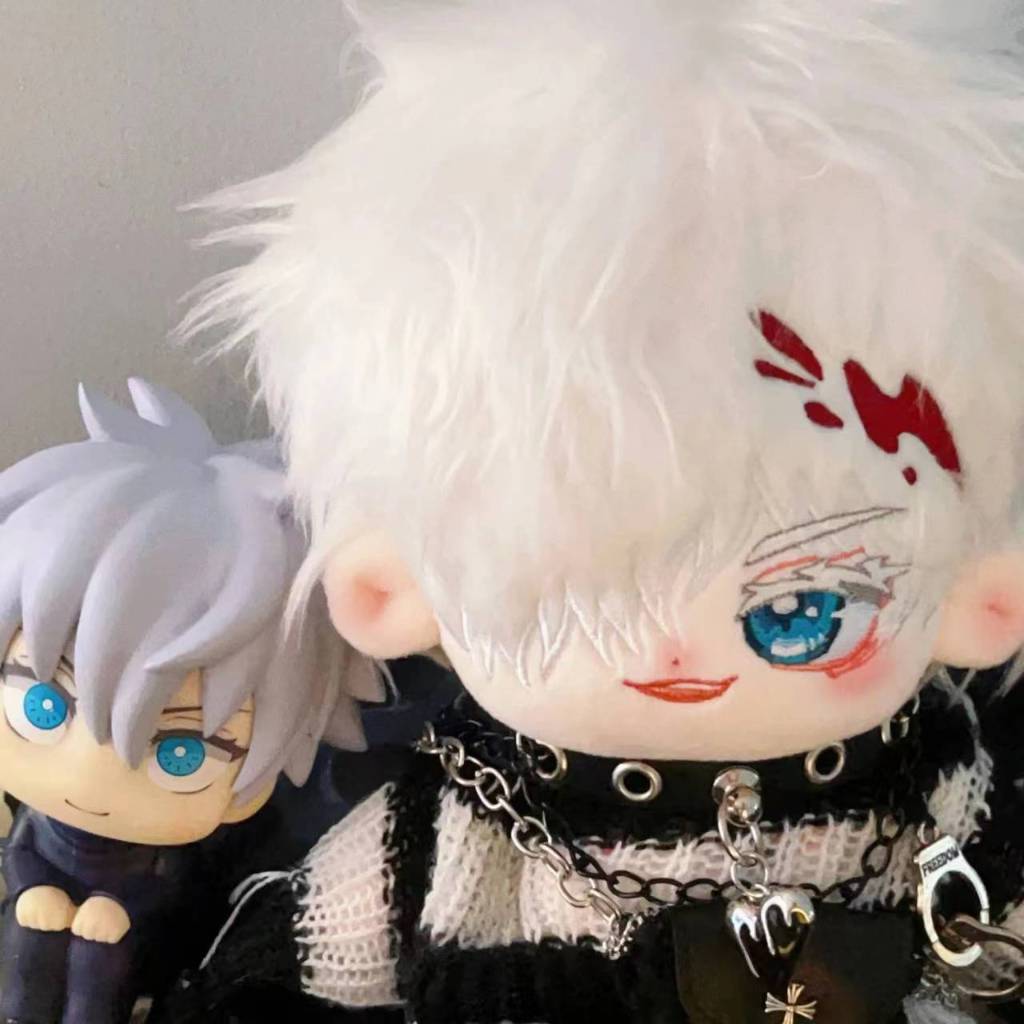 Jual [READY STOCK] doll gojo jujutsu kaisen boneka gojo satoru doll jjk ...