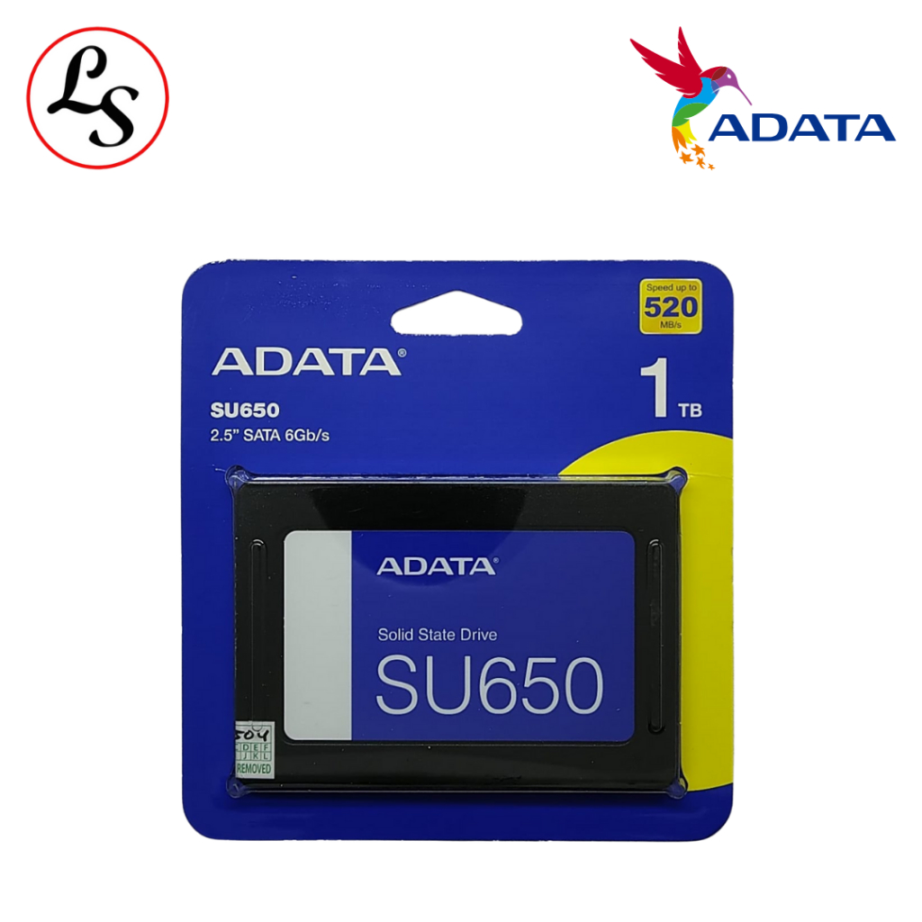 Jual ADATA SSD SU 650 / SU650 SATA III ( R/W Up to 520 / 450MB/s ...