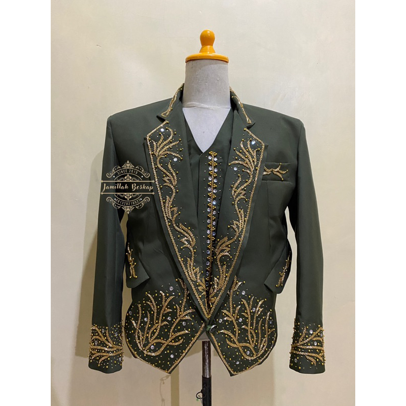 Jual Beskap pengantin langenharjan || Beskap pengantin || Beskap ...