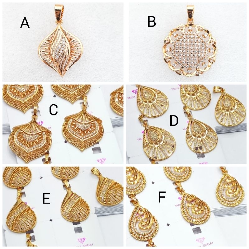 Jual Liontin Kalung Besar Xuping Lapis Emas | Shopee Indonesia