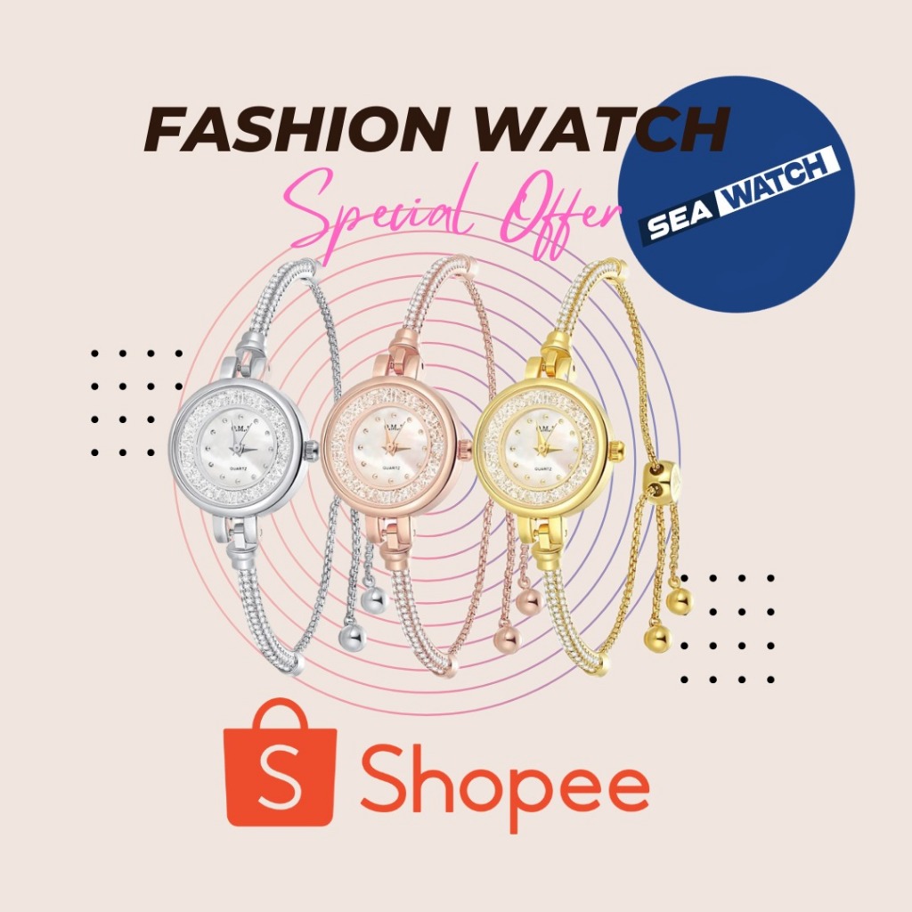 Jual O.M.J JAM TANGAN ORIGINAL G037 JAM TANGAN SERUT WANITA | JAM ...