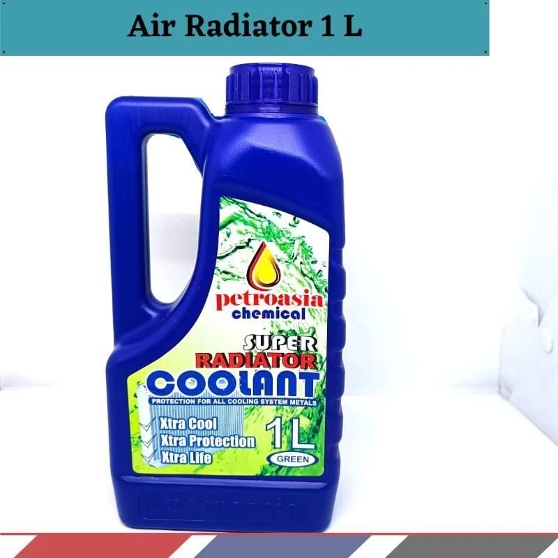 Jual Air Radiator Coolant hijau Petroasia 1 Liter | Shopee Indonesia