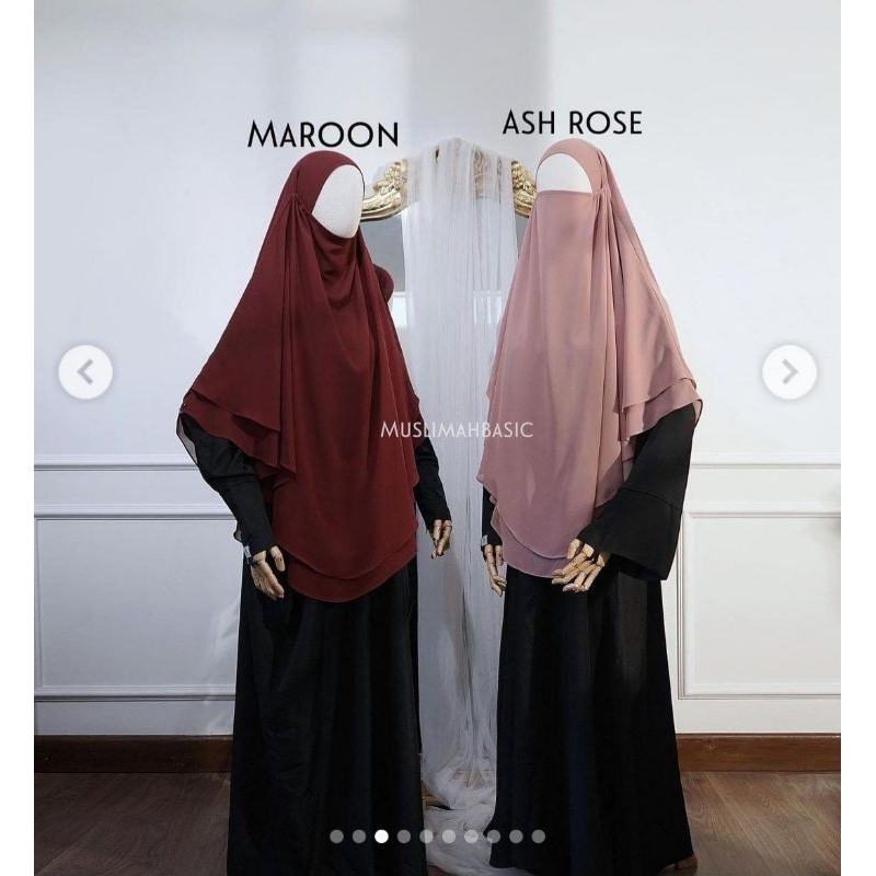Jual MUSLIMAH BASIC | FK INSTAN VIENNA ASH ROSE | Shopee Indonesia