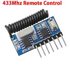Jual 433Mhz Receiver 4 Channel Learing Module 433 Mhz 4 Channel ...