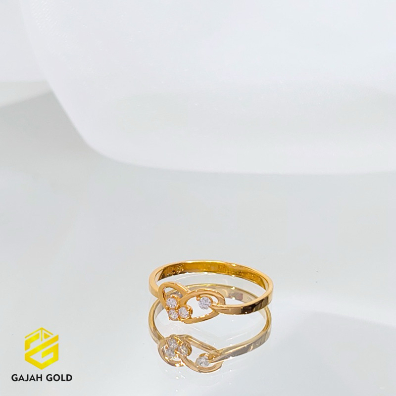 Jual GAJAH GOLD - Cincin Wardaya 8K Gold SAC0146 | Shopee Indonesia