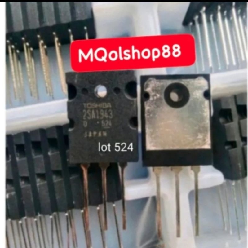 Jual TR TOSHIBA 2SA1943 2SC5200 SERI LOT 524 JAPAN JEPANG TRANSISTOR FINAL | Shopee Indonesia