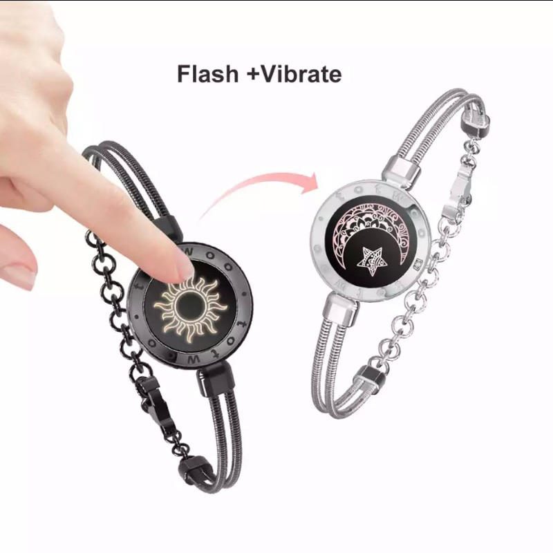 Jual READY STOCK! Totwoo To Twoo Smart Long Distance Couple Bracelet ...