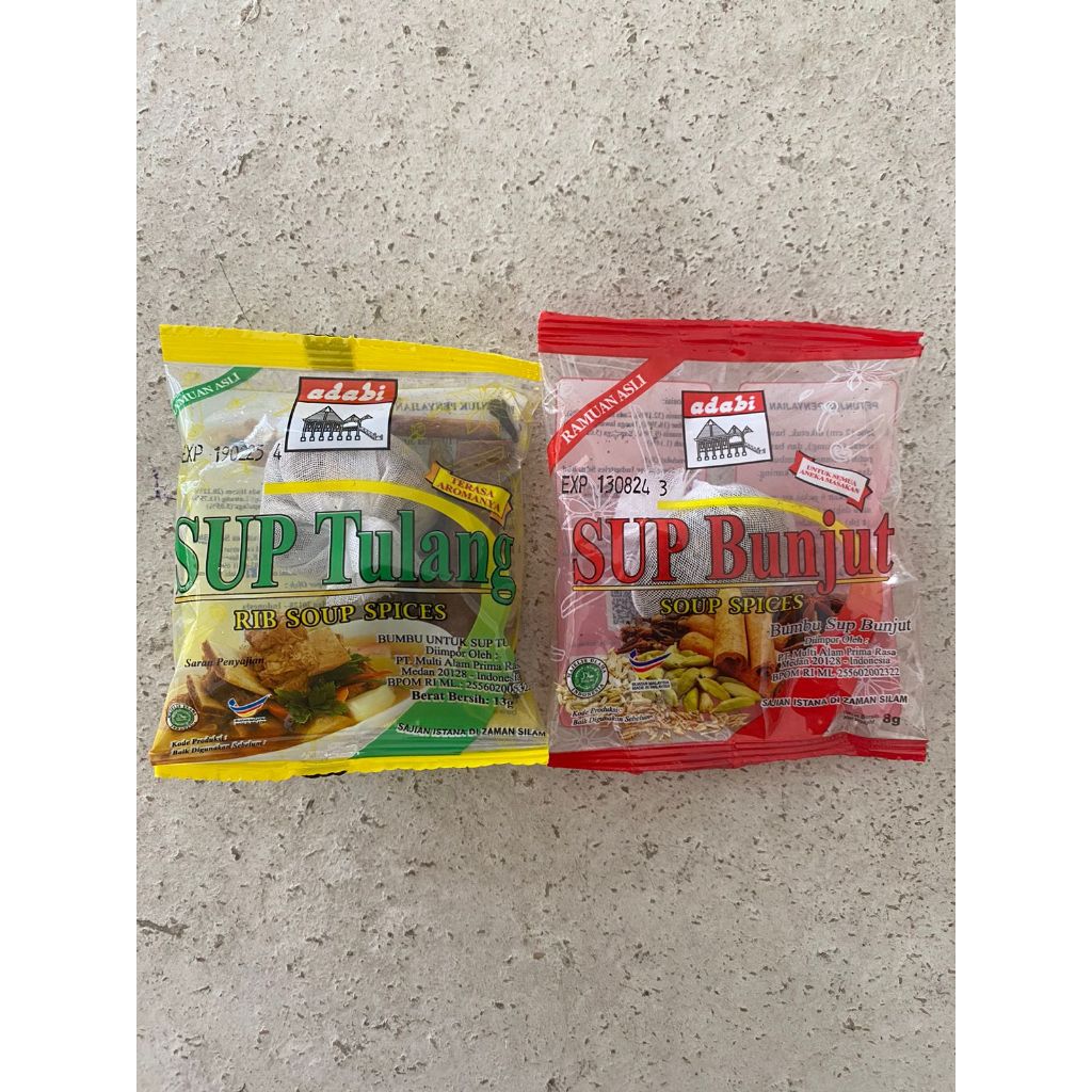 Jual Adabi Sup Tulang dan Sup Buntut 13gr | Shopee Indonesia
