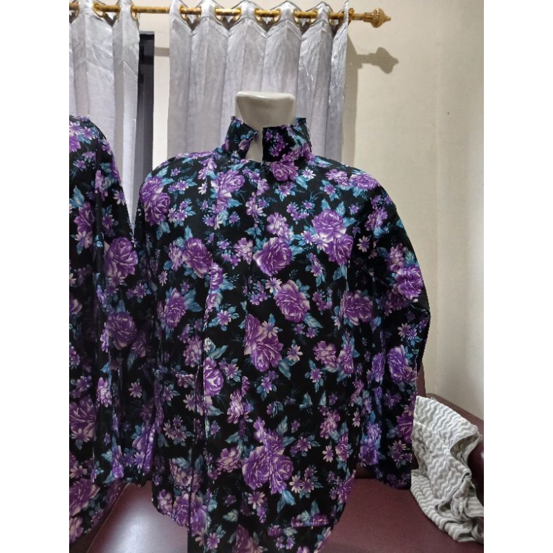 Jual Baju Surjan Kembang//Surjan Bunga size Lengkap | Shopee Indonesia