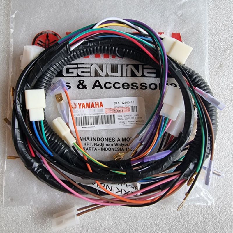 Jual Kabel Body Set Assy 3KA RXK, RX King 2000-2006 Original Yamaha ...
