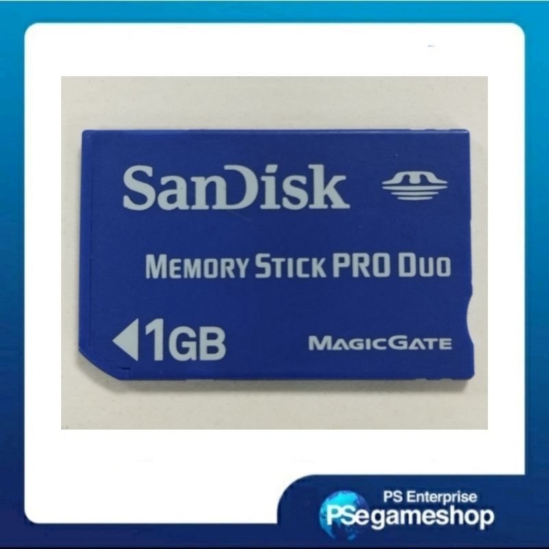 Jual SanDisk 1 GB Memory Stick Pro Duo (Blue) | Shopee Indonesia