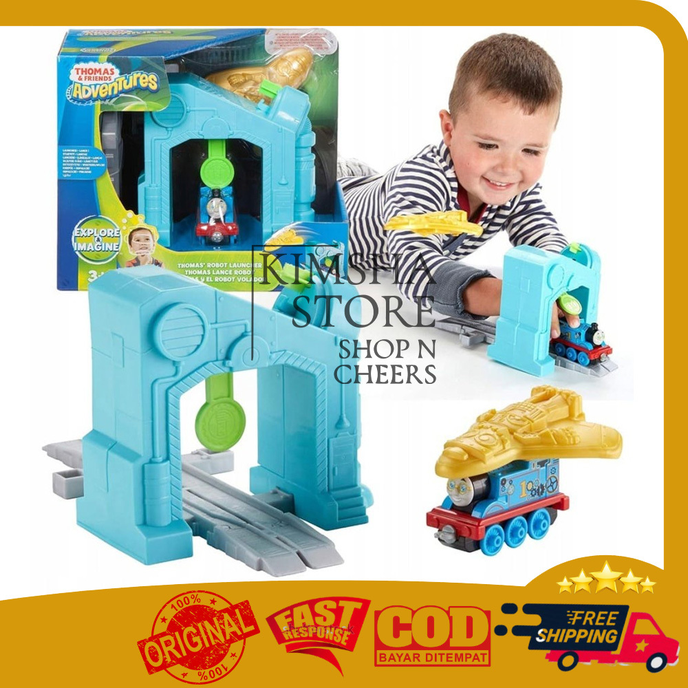 Jual Thomas and Friends Adventures Robot Launcher Mainan Anak Kereta ...