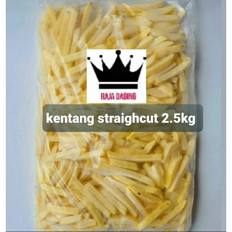 Jual Kentang Goreng Curah Straigh Cut @2.5 kg | Shopee Indonesia
