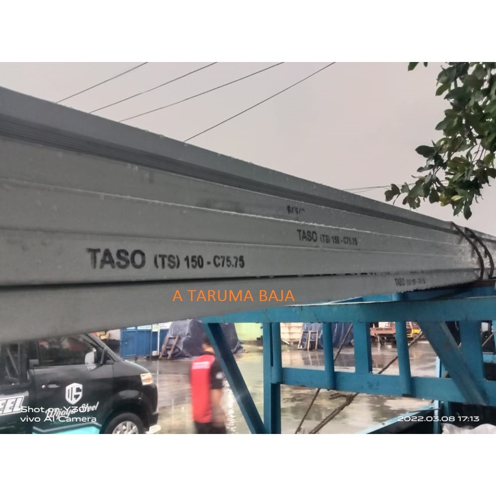 Jual TASO 0.75mm, Baja Ringan, Kanal C, Truss, Kaso, CNP C75 x 35 x 0.75mm x 6m | Shopee Indonesia