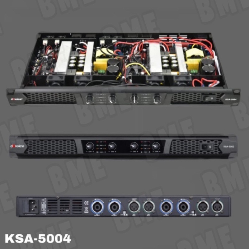 Jual Power Amplifier Db Voice Ksa5004 Original Dbvoice 4 Channel Class ...