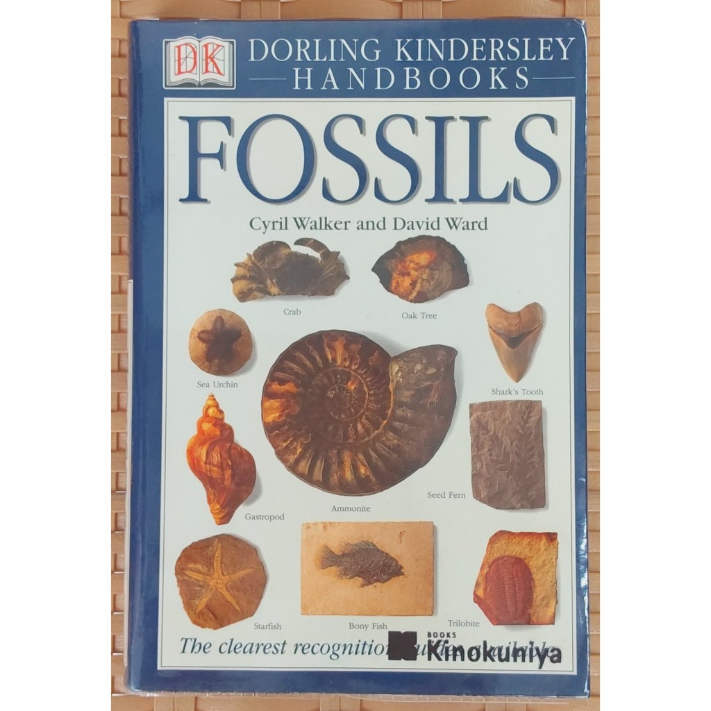 Jual ***LIKE NEW*** DK Fossils Handguide by Cyril Walker, 2000, (English/buku bahasa inggris ...