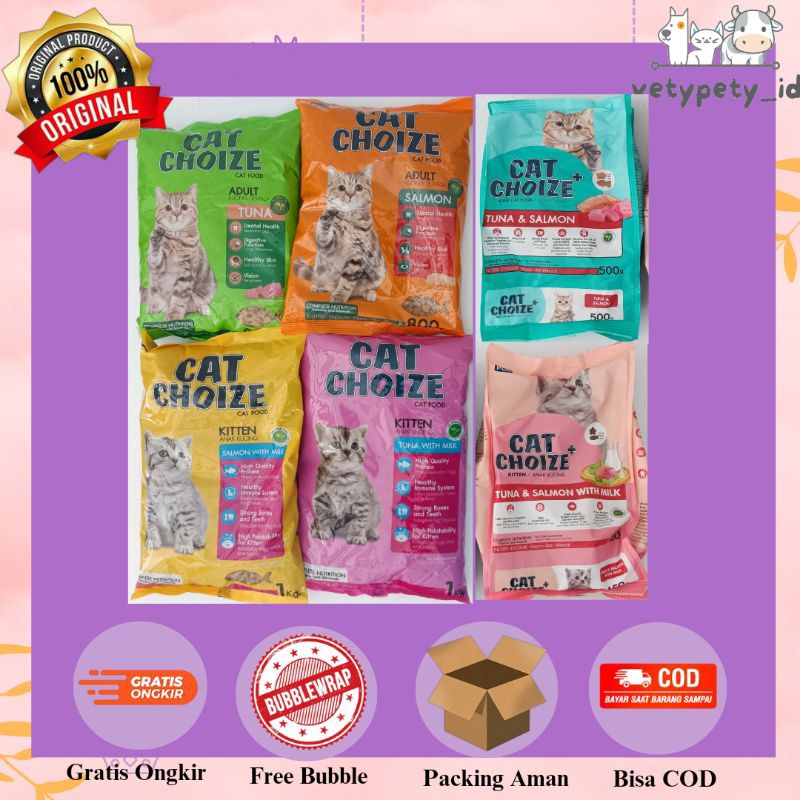 Jual Cat Choize Cat Choice ALL VARIAN - Cat food dry food pakan kering ...