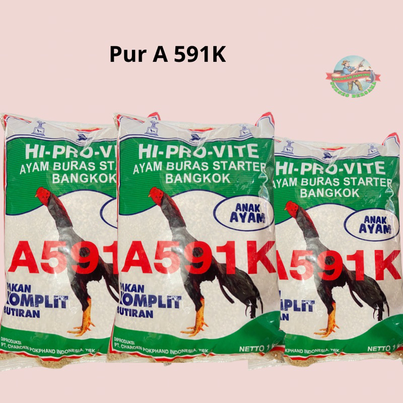 Jual Voer A 591 K Pur Anak Ayam Bangkok 1 kg | Shopee Indonesia